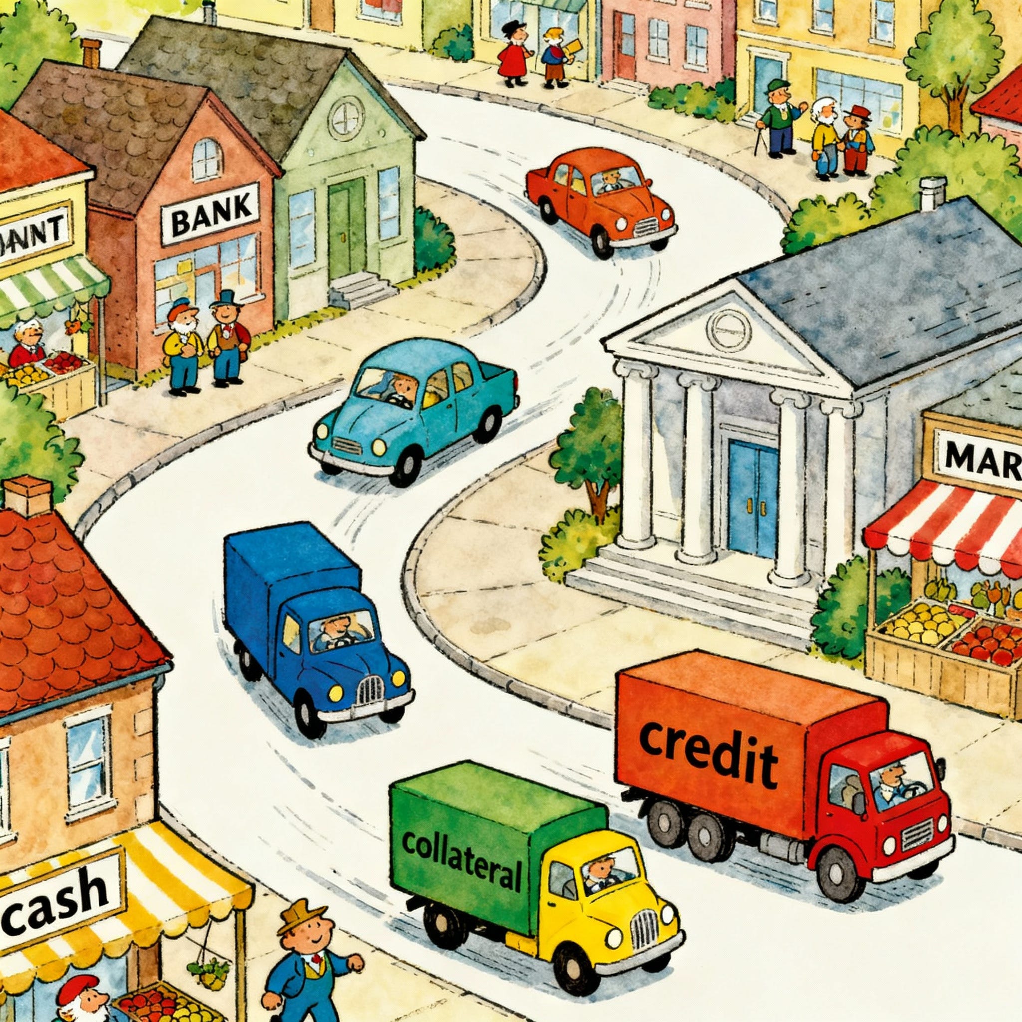 From Scarry's Busy Town to our Money Town