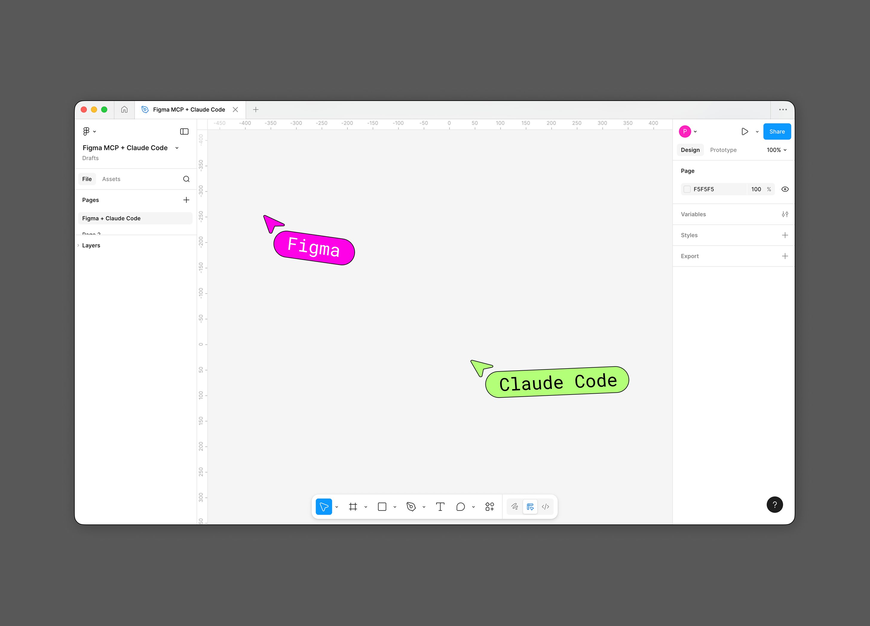 Give Claude Code eyes and hands on your Figma design files using MCP