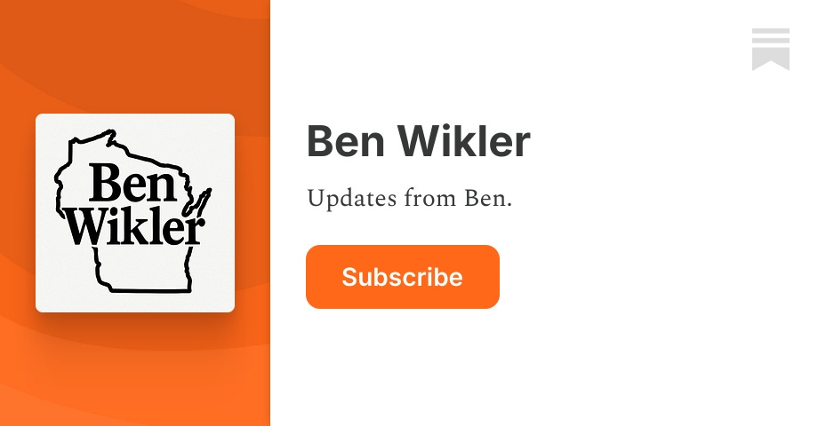 Ben Wikler | Substack