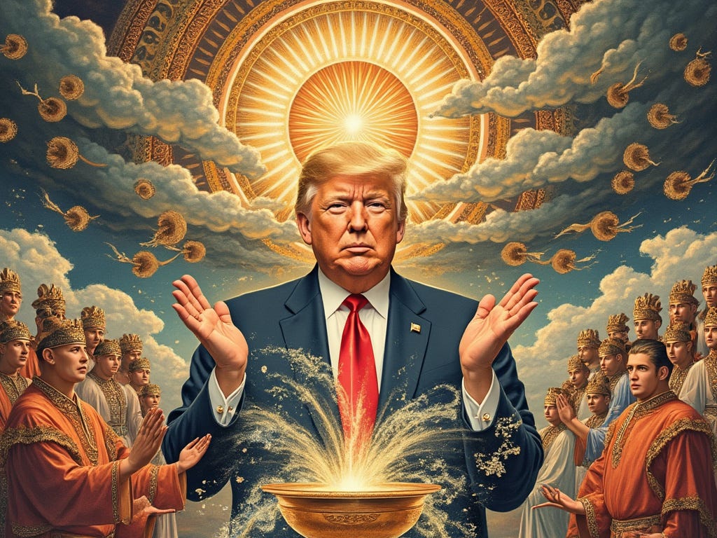 Trump! Trump! Trump! The Boys Are Marching...