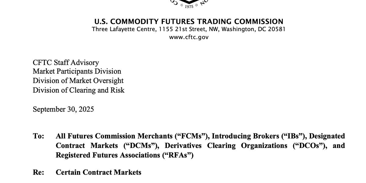 The Current: CFTC Breaks Silence On Sports Event Contracts Via ...