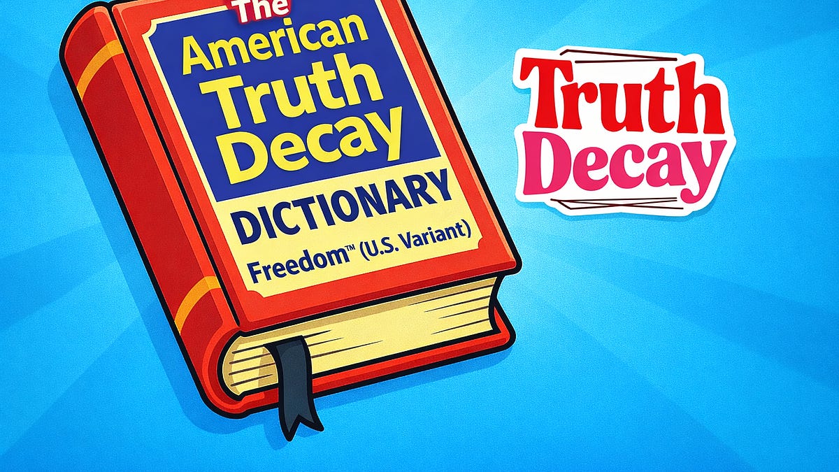 The American Truth Decay Dictionary — Freedom™ (U.S. Variant)