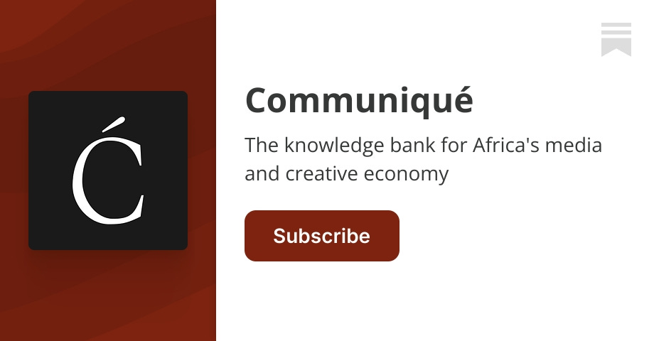 Communiqué | David I. Adeleke | Substack