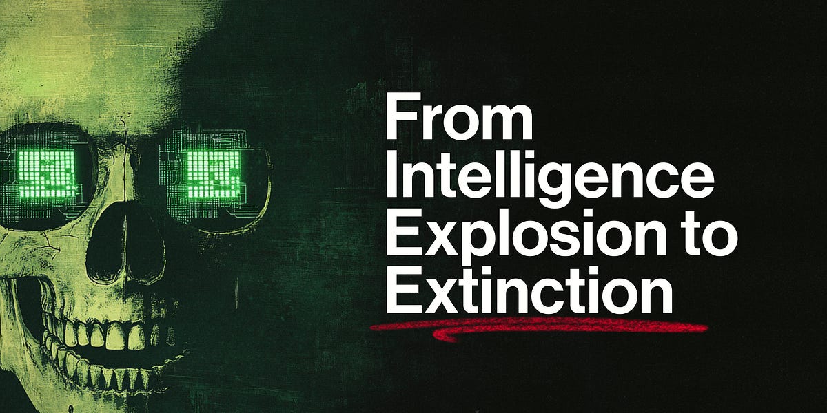 From Intelligence Explosion to Extinction