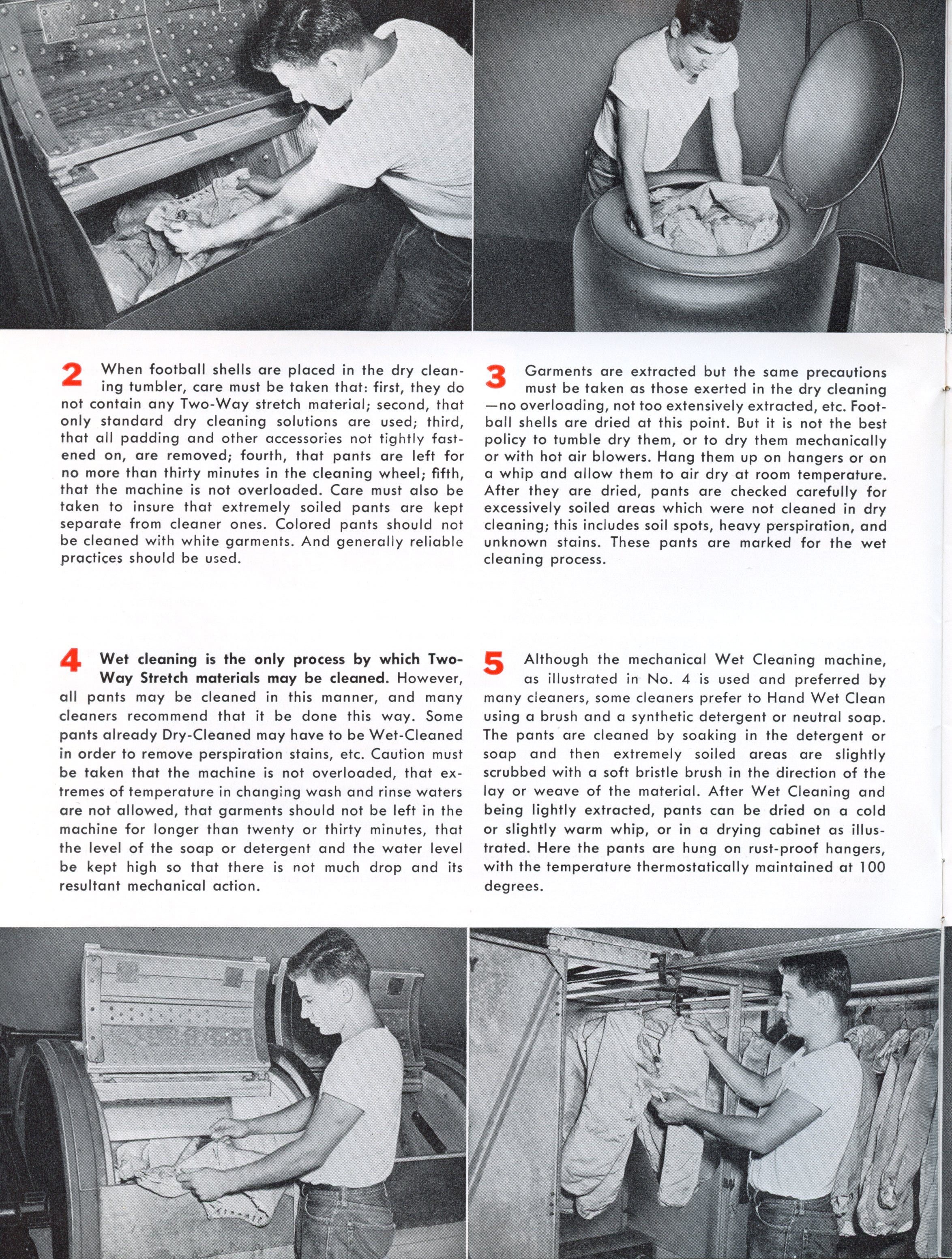 Today’s Tidbit... Best Practices in Mid-1950s Uniform Laundering