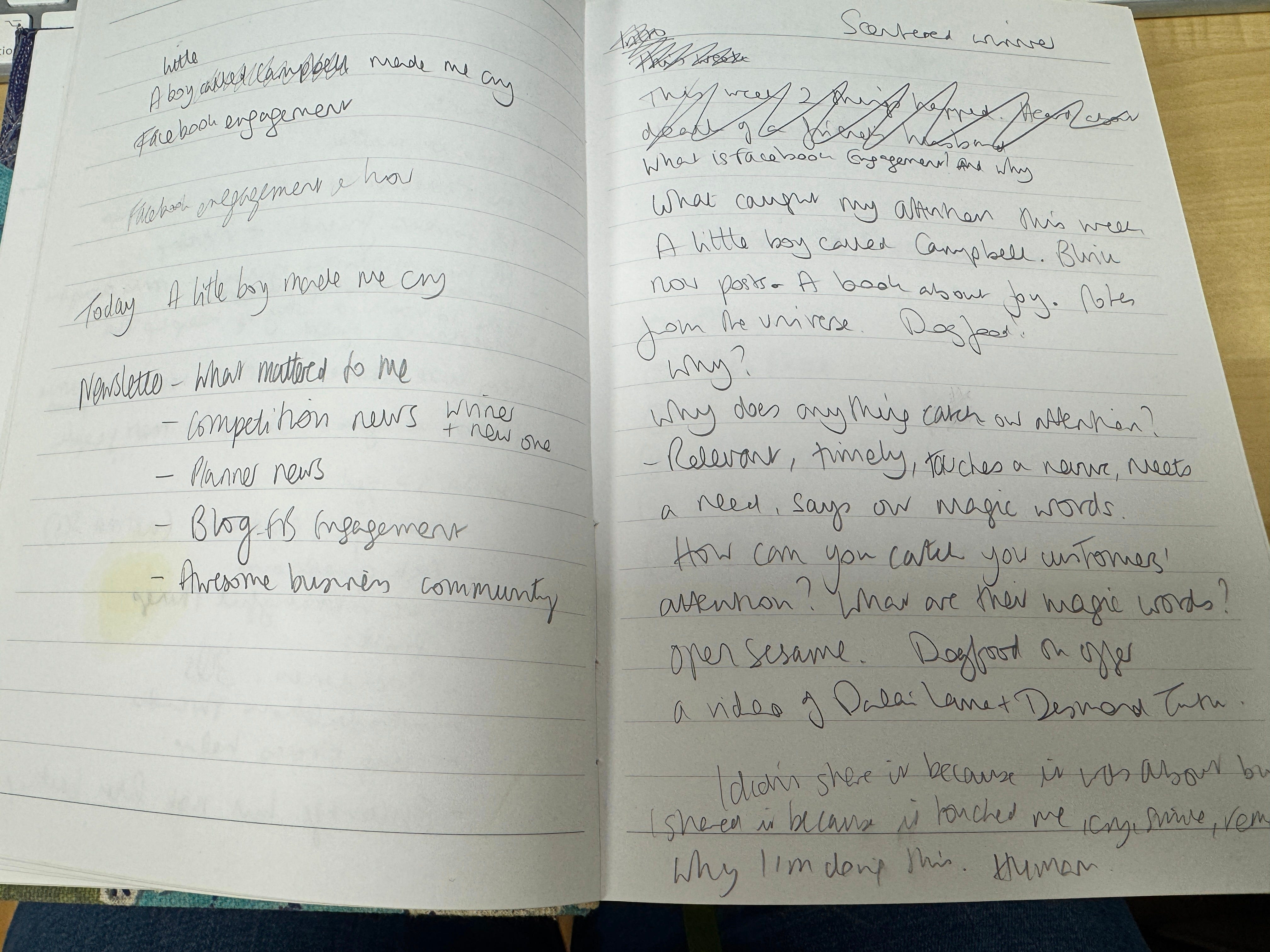 The Hidden Magic in Your Old Notebooks - by Claire Mitchell