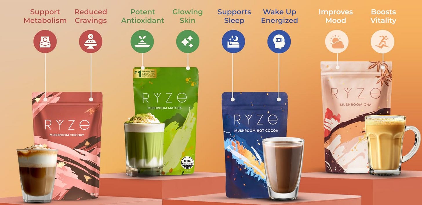 Ryze Mushroom Coffee: How Two Harvard Grads Transformed Coffee Anxiety ...