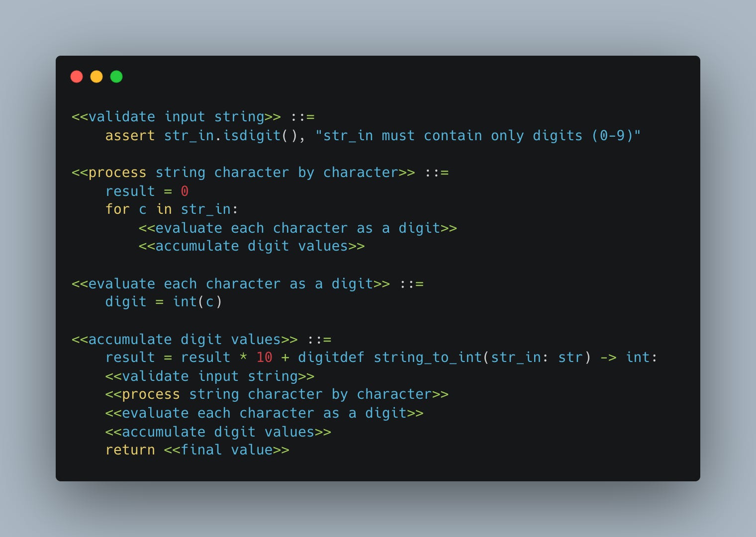 Using AI as the Team in a Chief-Programmer Team
