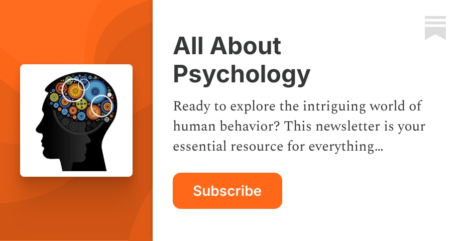 All About Psychology | David Webb | Substack