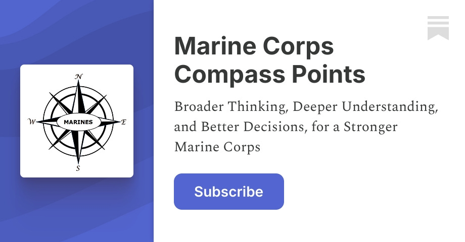 Marine Corps Compass Points | Substack