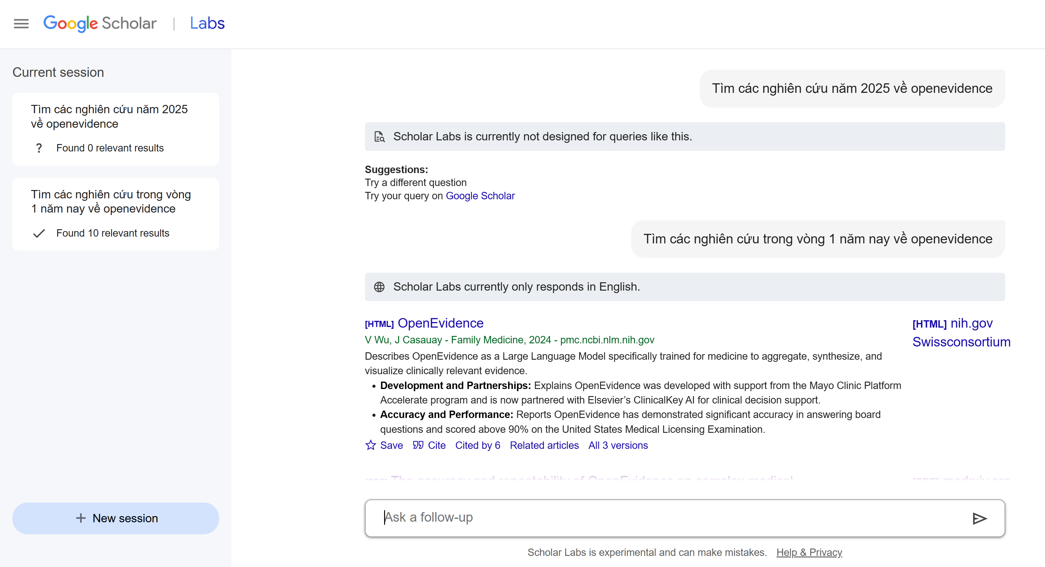 Nhận định sớm về Google Scholar Labs (GSL) và vị trí của trong nhóm ...