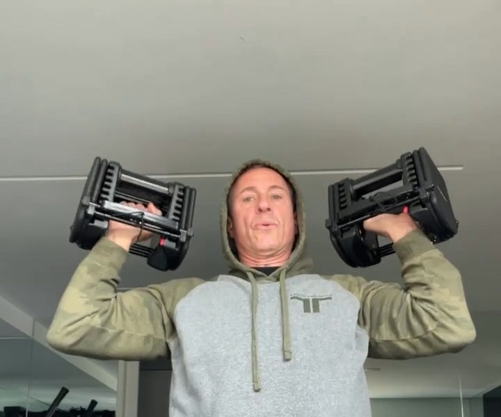 Upper Body Workout, Let's Gooo! - The Chris Cuomo Project