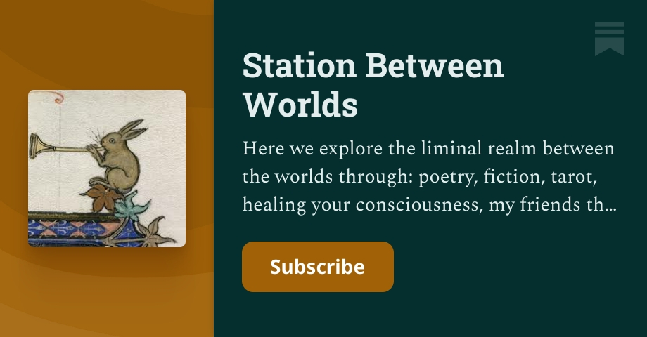 Station Between Worlds | Audrey Anderson 🏳️‍🌈🍉 | Substack