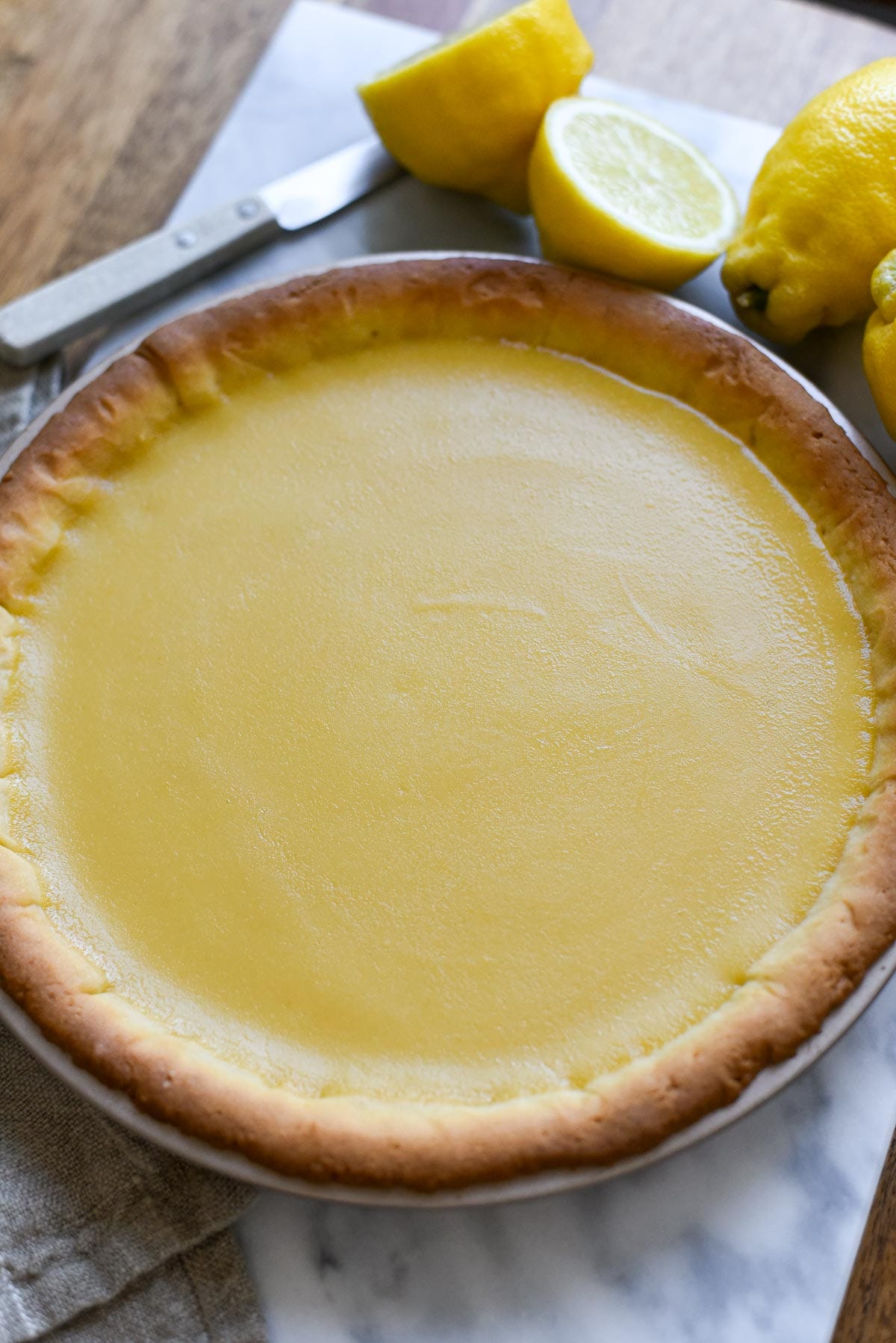 French Lemon Pie - by Audrey Le Goff - A Table in France
