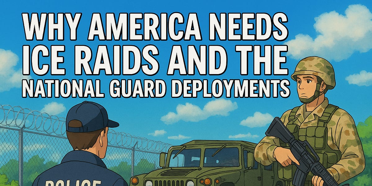 Why America Needs ICE Raids and National Guard Deployments