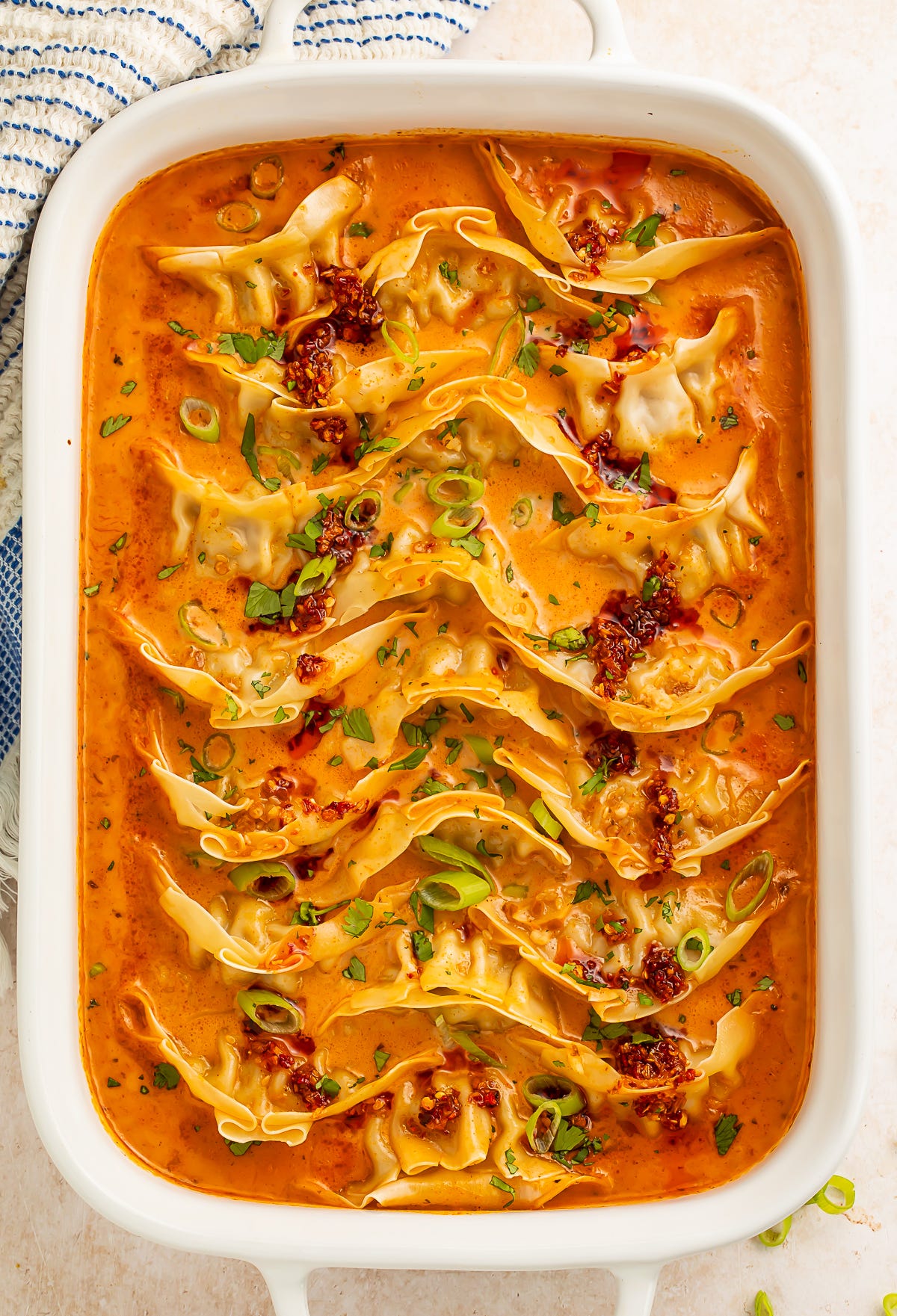 Viral Trader Joe's Dumpling Bake - by Cheryl Malik