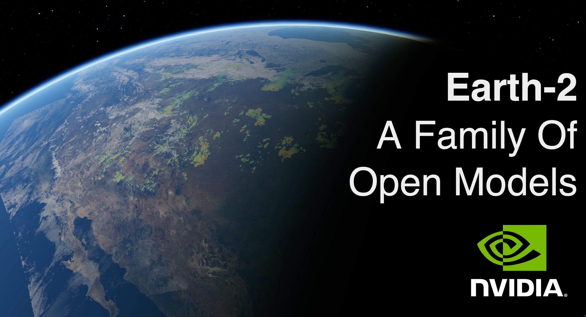 NVIDIA Earth-2 Family of Open Models
