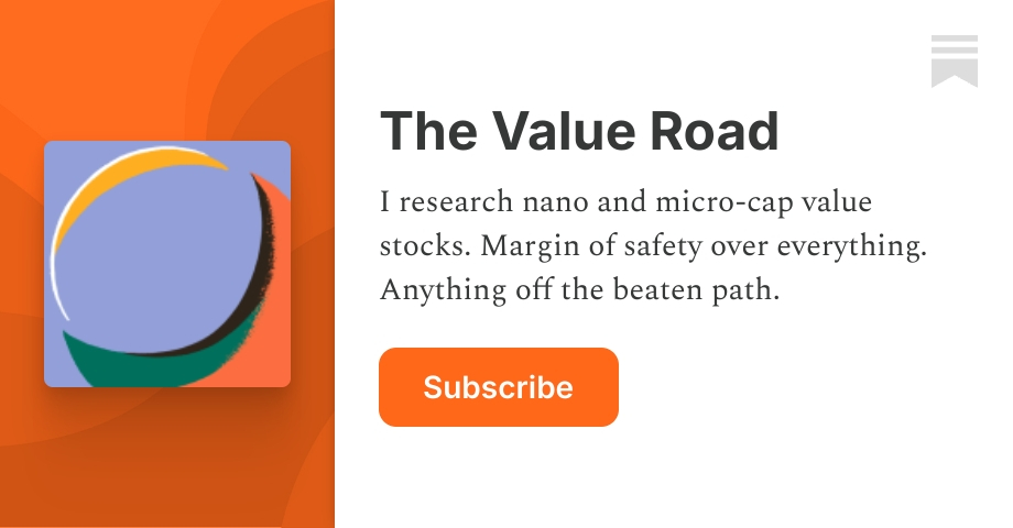 The Value Road | Substack
