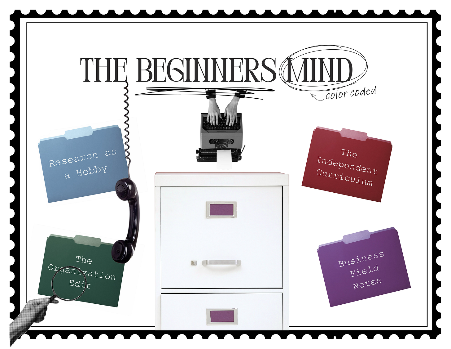 The Front Pager - by Flossy Fay - The Beginners Mind