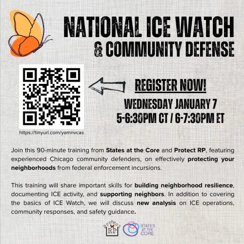New Year, Same Indiscriminate ICE Raids - by Ben