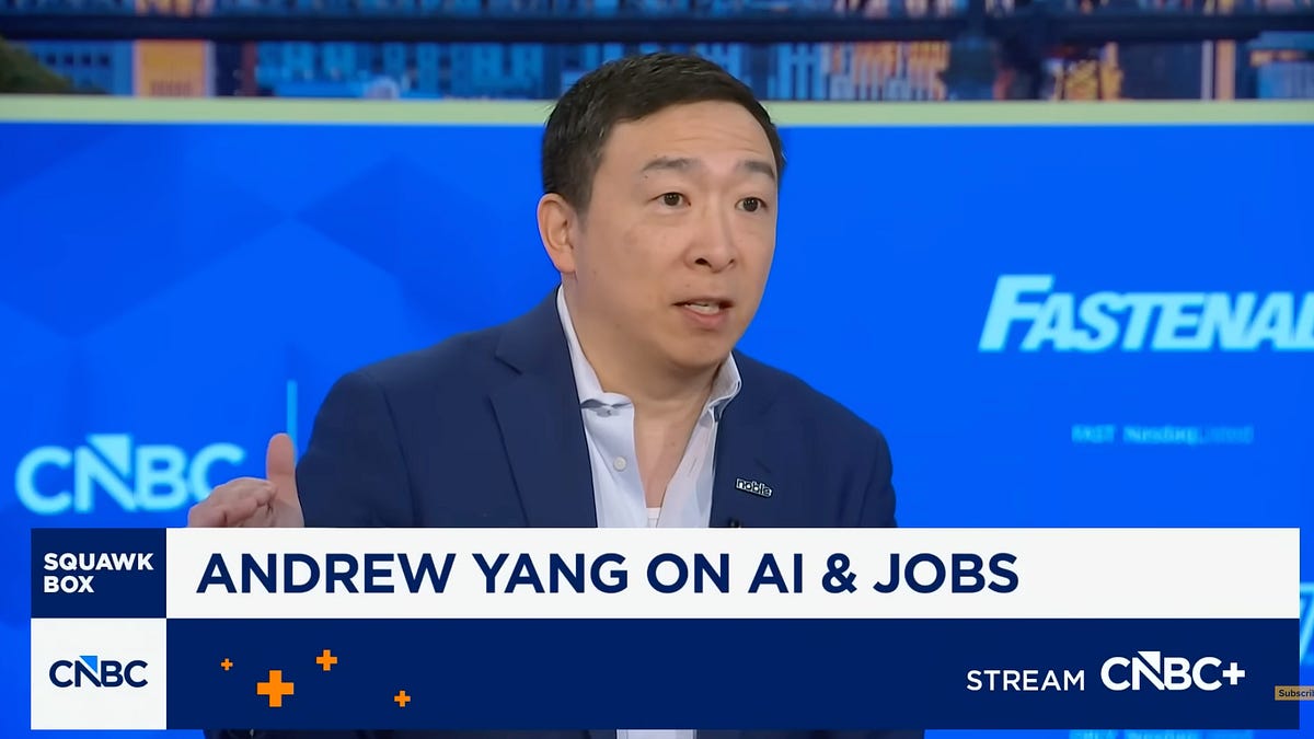 Tax the Bots - Andrew Yang Newsletter