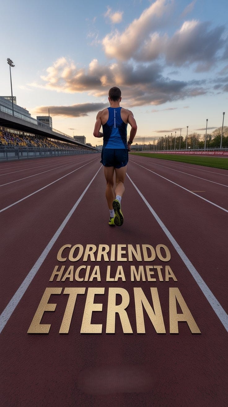 Corriendo hacia la meta eterna - Avenida de la Esperanza