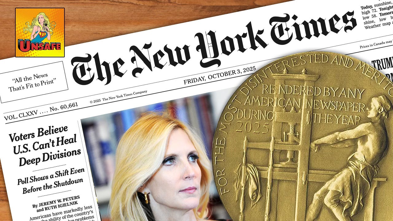 Unsafe | Ann Coulter | Substack