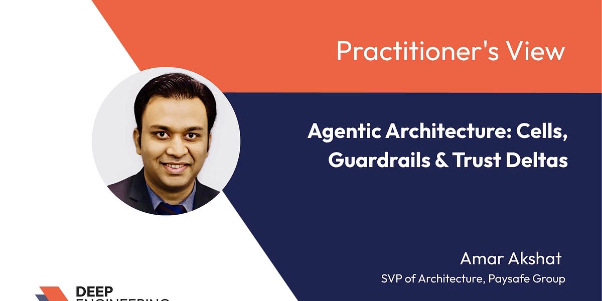 Architecting AI-Native Platforms in the Real World — Amar Akshat on ...