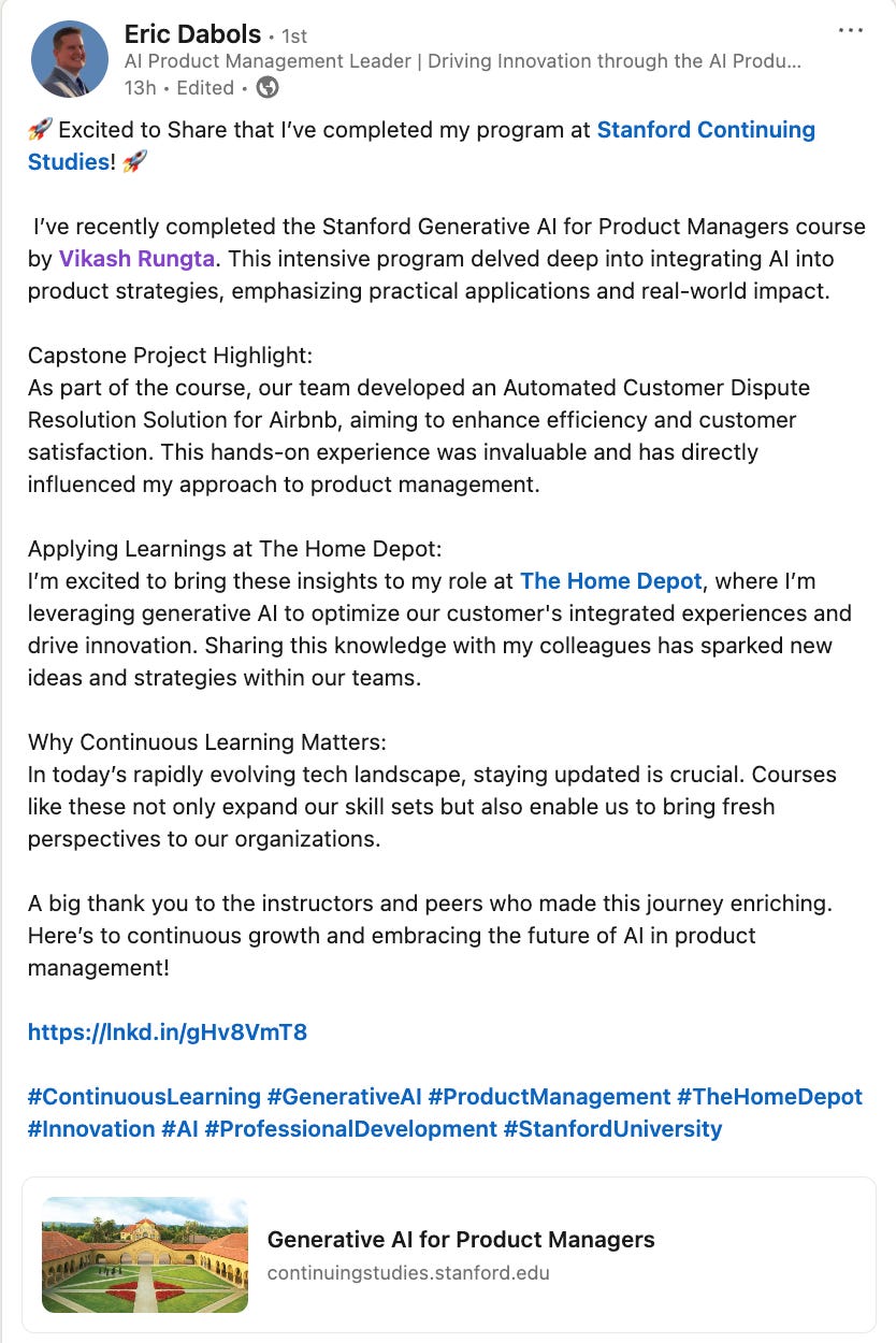 GenAI & Agentic AI Courses For Product Managers