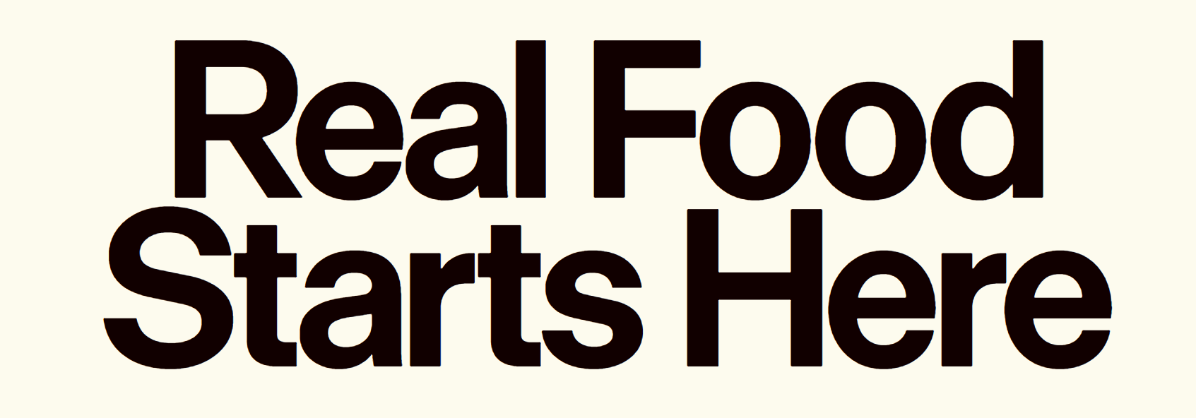 The New Food Funnel: Just Eat Real Food