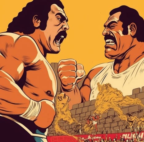 That time Saddam wanted to kill Andre the Giant.