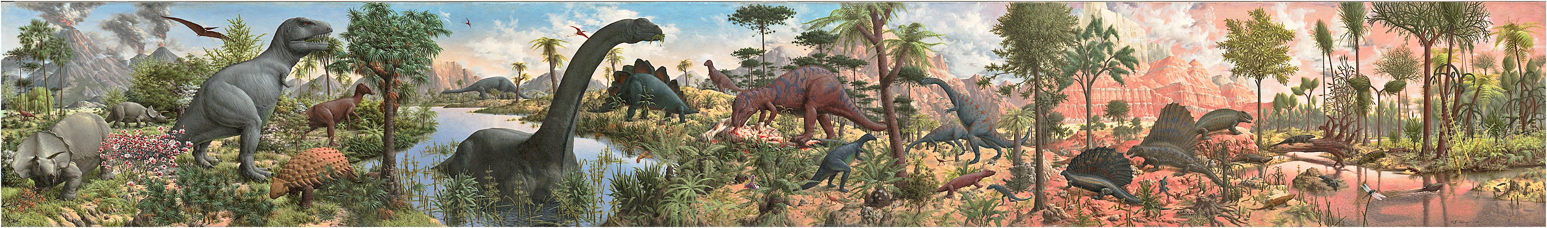 The Age of Reptiles: How One Mural Changed The Way The World Saw Dinosaurs