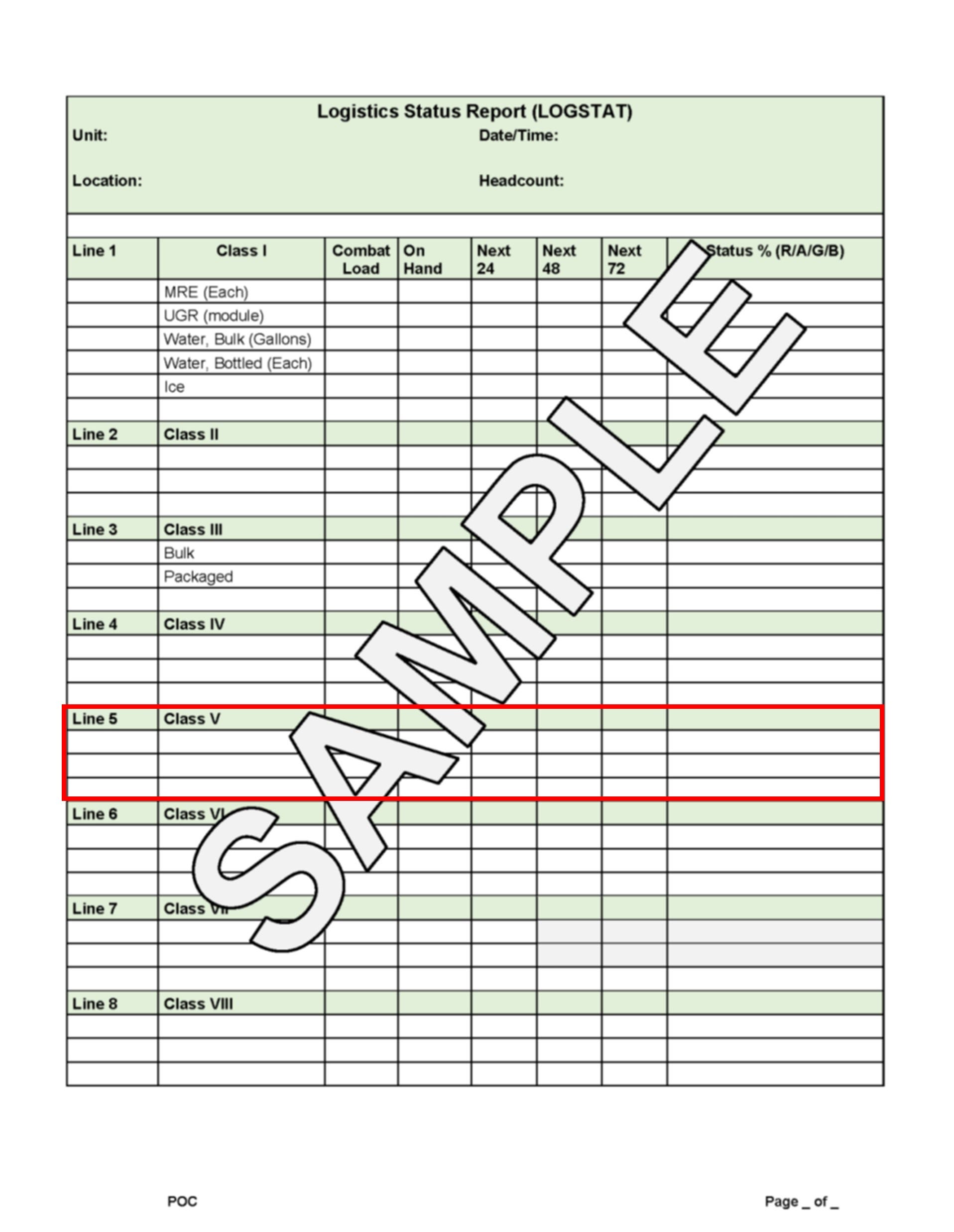 Army Oel Report