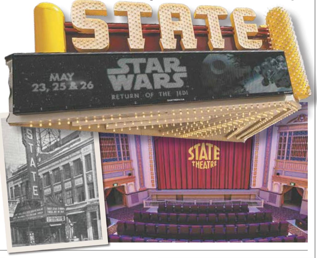 State Theatre celebrating century mark with historic movies, special events