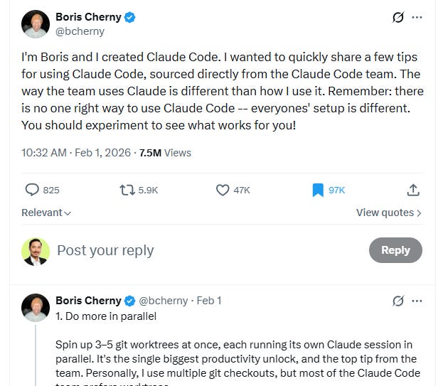 The Claude Code Creator Just Dropped His Team's Playbook