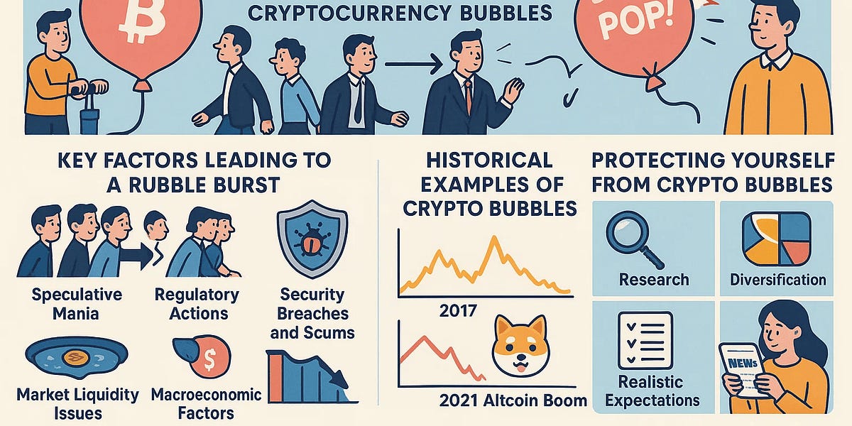 What Causes a Bubble in Cryptocurrency to Burst? 7 Critical Warning Signs
