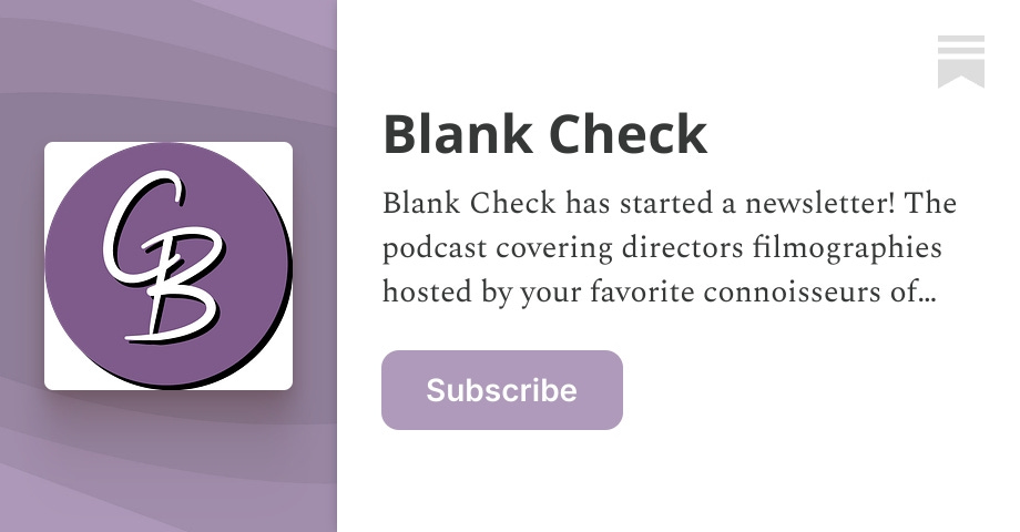 Blank Check | Substack