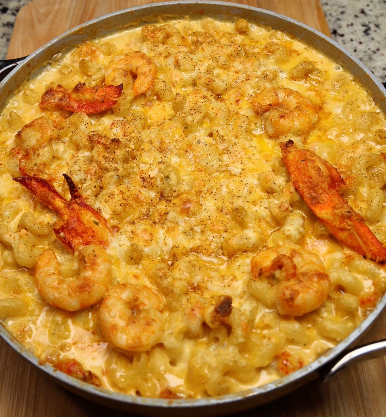 🦞 Creole Seafood Mac & Cheese: A recipe