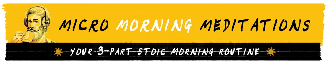 ☀️ Micro Morning Meditation: We're Not Unique in Being Temporary