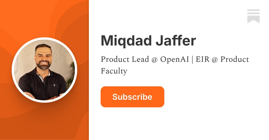 Miqdad Jaffer | Substack