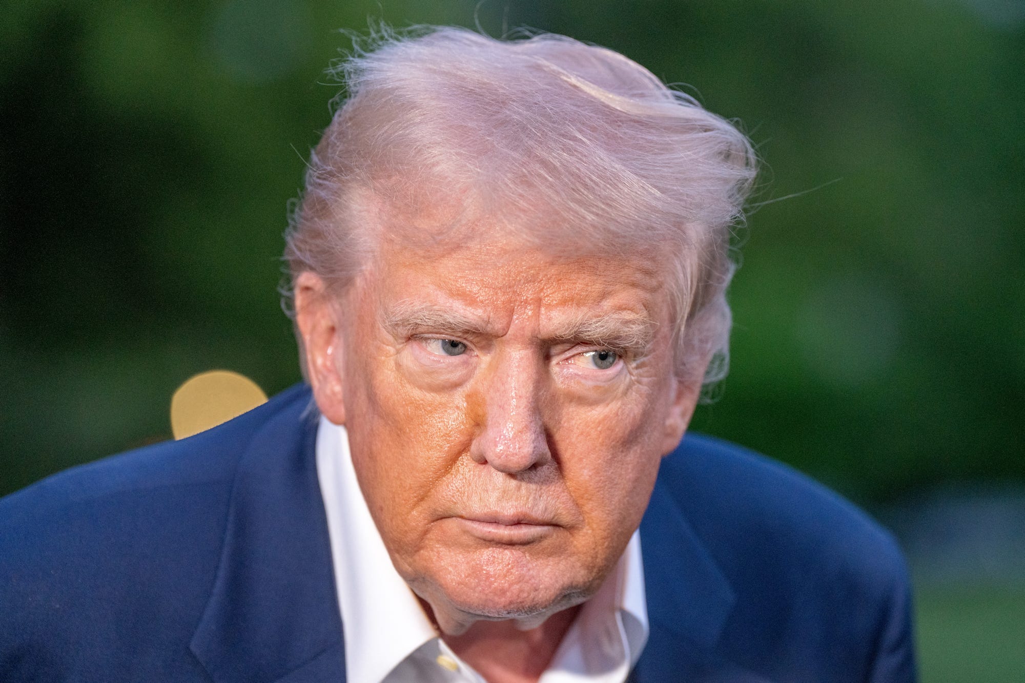 Trump's Epstein Panic Is So Bad, He's Yelling at Sports Mascots