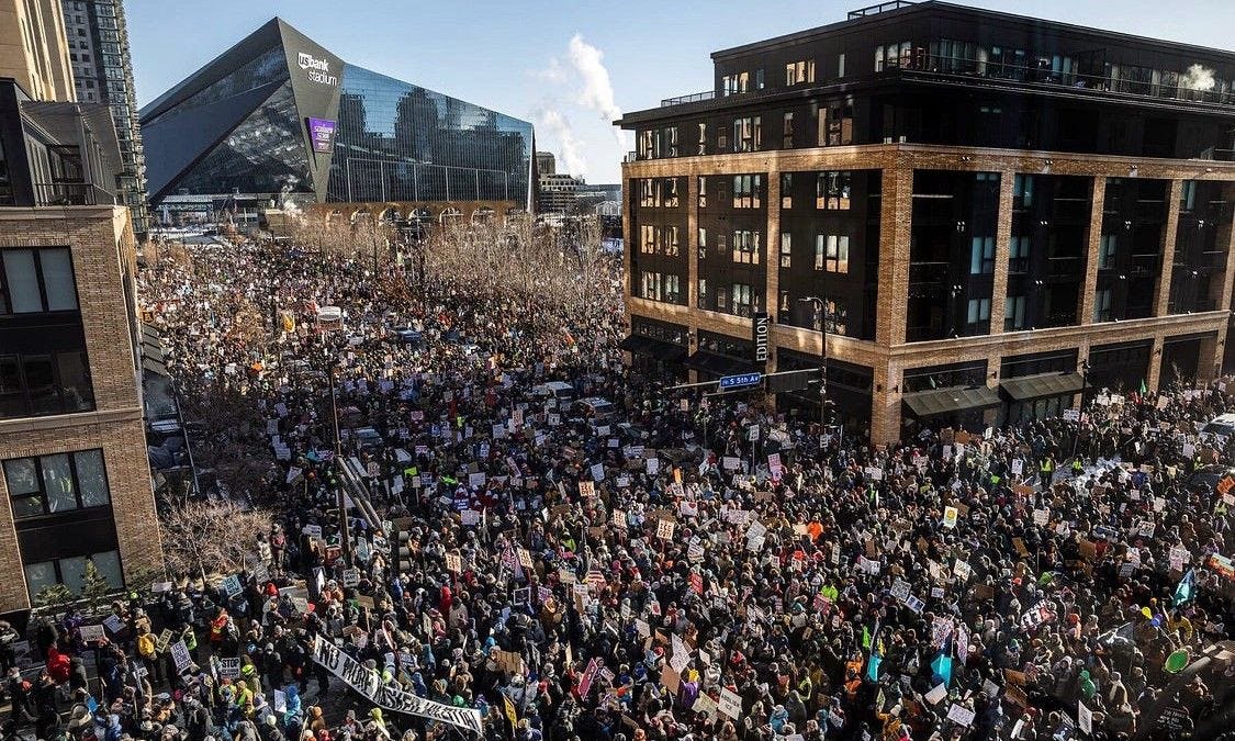 All Eyes on Minneapolis - by Jennifer Davis-Flynn