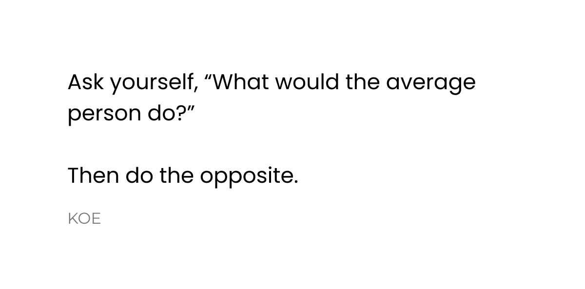 you weren't born to be an NPC - by DAN KOE - future/proof