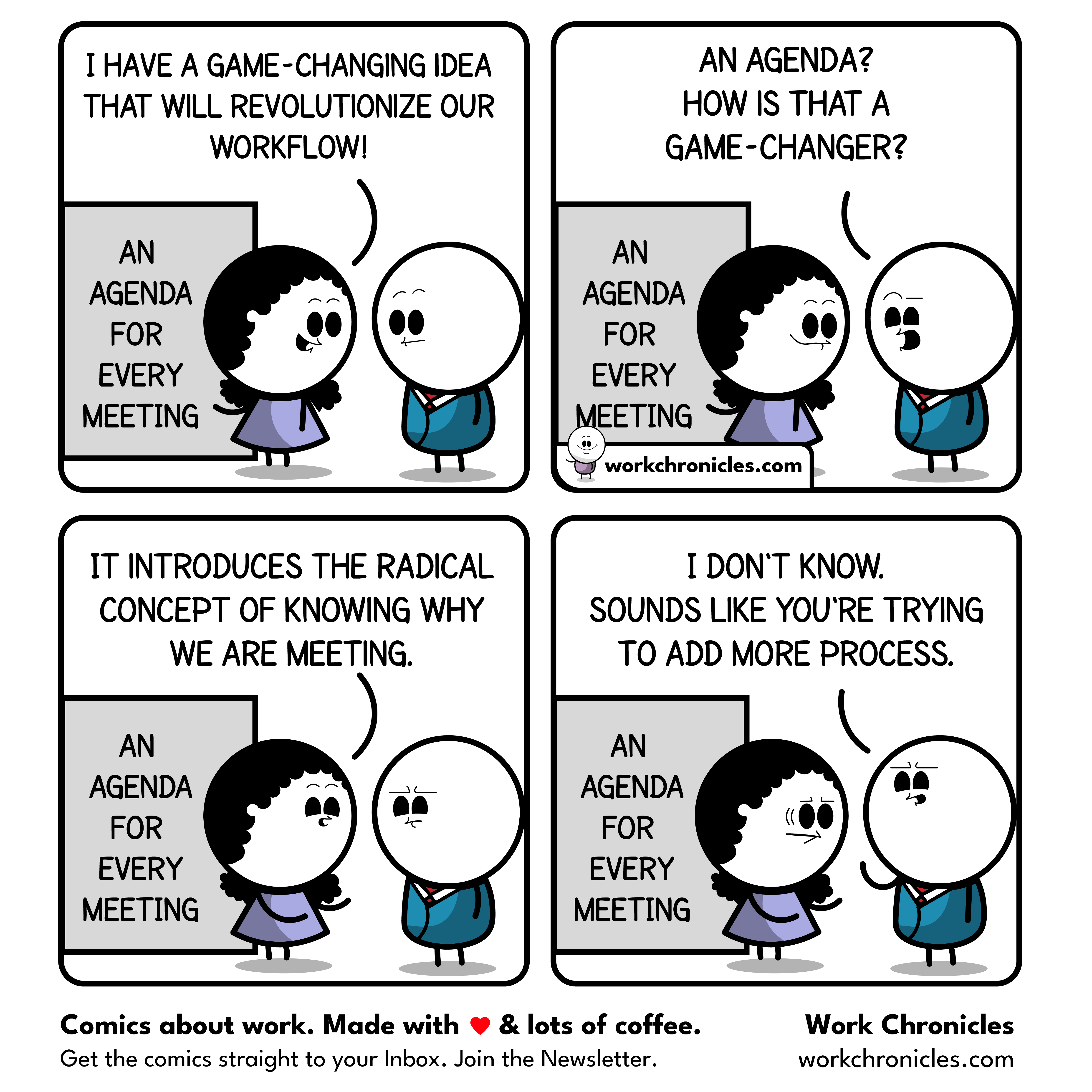 (comic) A Radical Idea - Work Chronicles