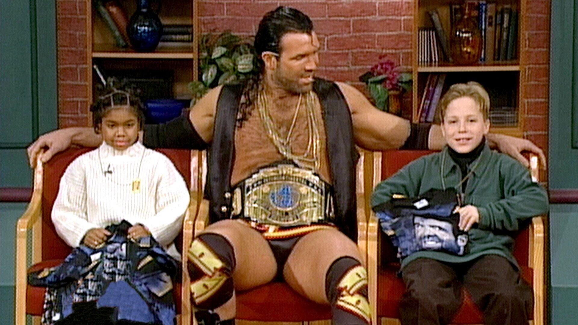 When Razor Ramon was so moved after hugging two kids with AIDS that he ...