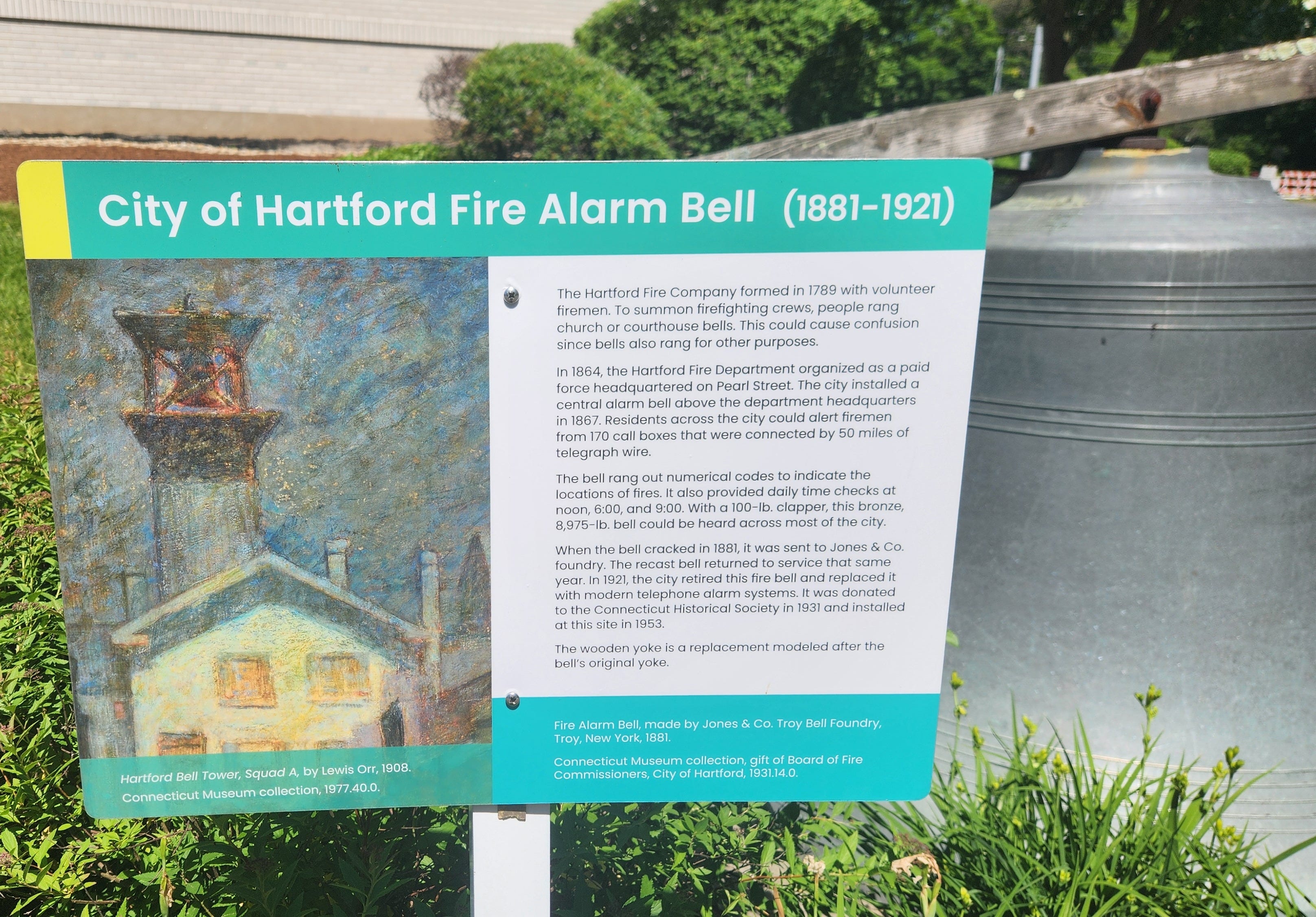 The Old Pearl Street Fire Alarm Bell - by Dan Sterner