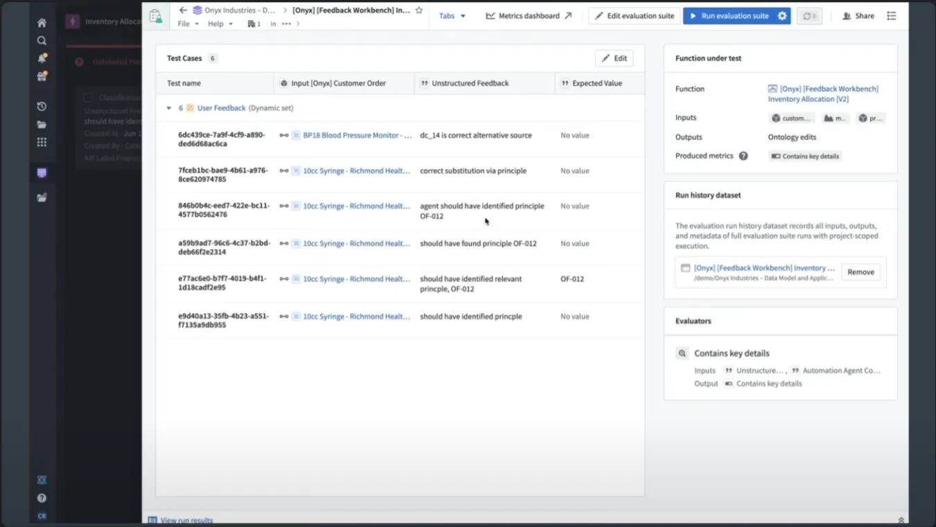 Introduction to AIP Evals and Real-World Use Cases (Part 4: A Palantir ...