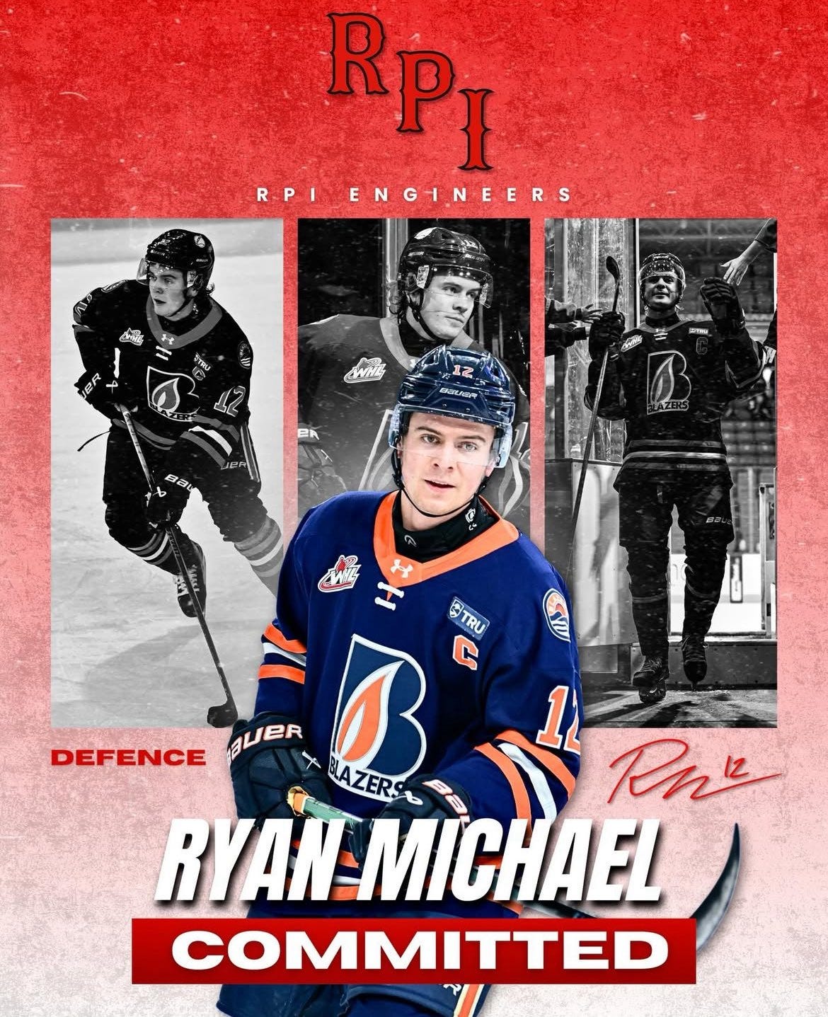 Ryan Michael Commits to RPI - by Chris McGarvey