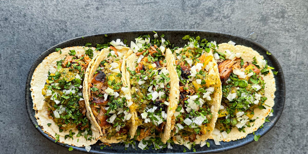 Confit Pork Tacos - The Recipe - by Sam Way - SamsEats