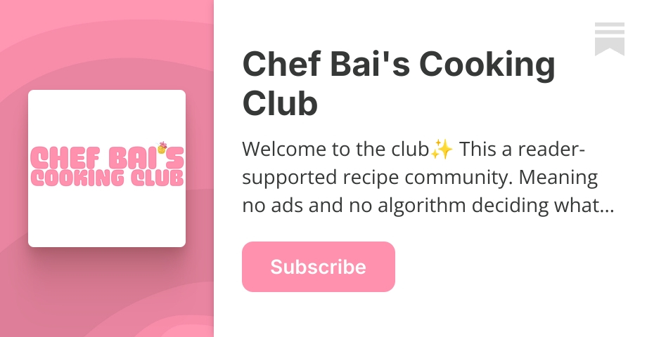 Archive - Chef Bai's Cooking Club